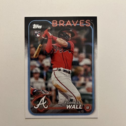 2024 Topps #391 Forrest Wall Atlanta Braves Rookie Card RC MLB Baseball ...