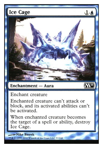 Ice Cage Magic 2011 (M11) MTG - NM+ | eBay