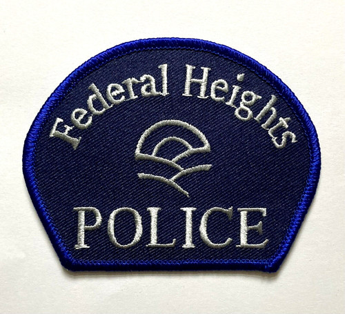 Vintage Obsolete Embroidered Federal Heights Police Department PD ...