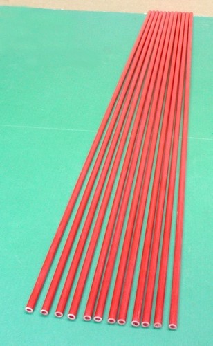 Lot of 12 Fiberglass Tubes .265" X .178" 25 3/4" Long - Kite Spars ...