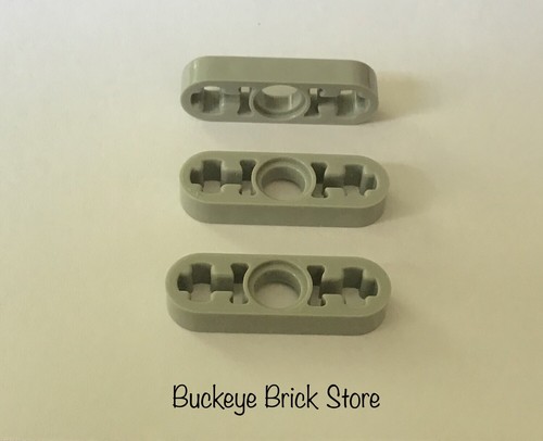 LEGO Technic Light Gray Thin 1x3 Liftarm x3 | eBay
