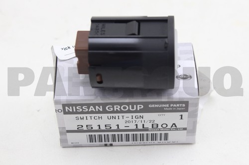 Genuine OEM Ignition Switch for Nissan 251511LB0A for sale online | eBay