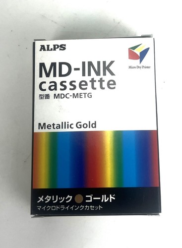 BRAND NEW ALPS Metallic Gold PRINTER INK CARTRIDGE MD SERIES | eBay