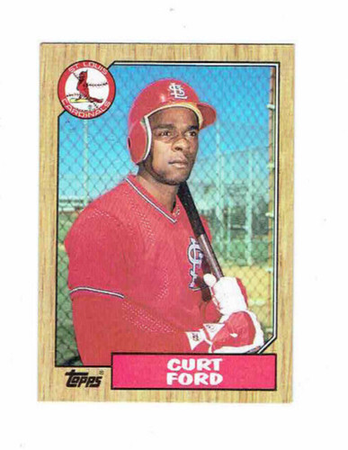 Curt Ford St Louis Cardinals OF #399 Topps 1987 Baseball Card | eBay