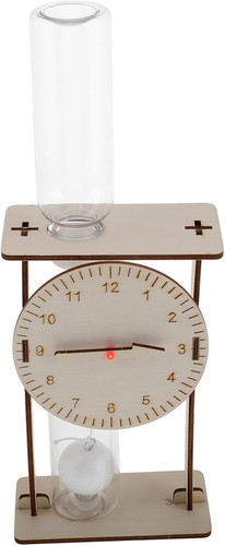 1Set DIY Water Clock Science Experiment Kit Gears Fun Learning Clock ...