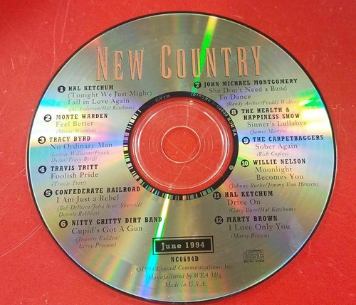 CD New Country June 1994 DISC ONLY #H247 | eBay