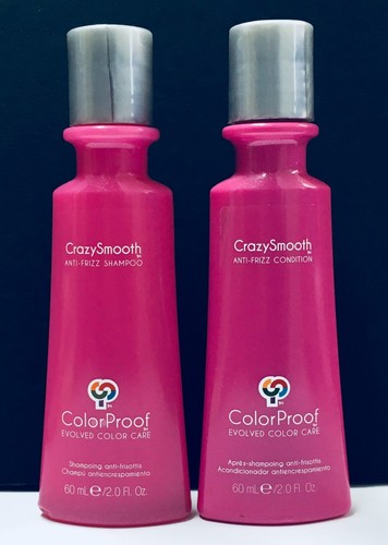 ColorProof Crazy Smooth Anti-Frizz Shampoo & Conditioner - 2.0 fl oz ...