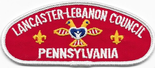 Lancaster-Lebanon Council Strip T-2b Cloth Back CSP Boy Scouts of ...