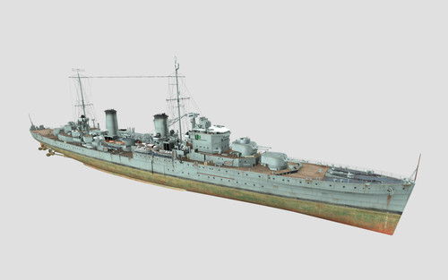 3D Printed kits 1/350 HMAS Perth (D29) Leander class Light cruisers ...