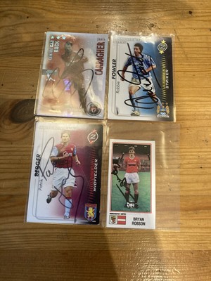 Signed Trading Cards Football Signed Football Cards for sale | eBay