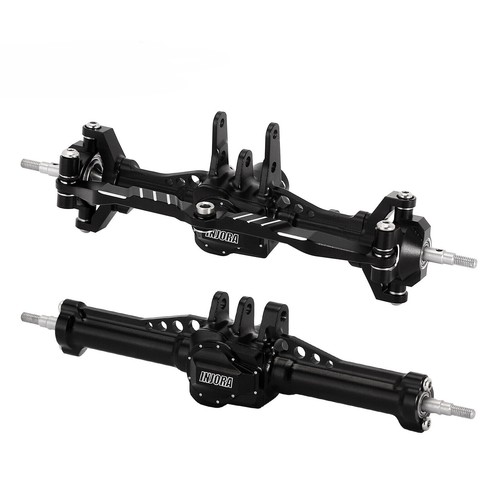 INJORA CNC +4mm Front or Rear Complete Axle for 1/18 RC Crawler Traxxas ...