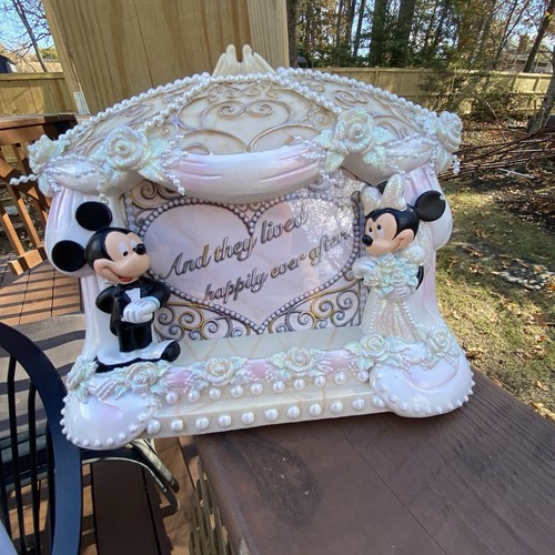 Walt Disney Parks & Resort Minnie And Mickey Mouse Wedding Picture ...