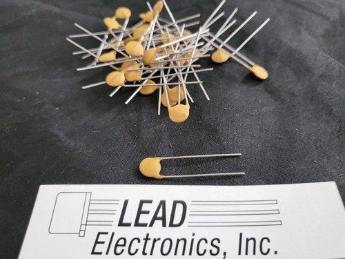 QTY 100 PHILIPS DD470 47PF 1000-VOLT RADIAL CERAMIC DISC CAPACITOR free ...