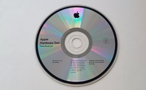 Apple 2002 Hardware Test PowerBook G4 Version 1.2.3 | eBay