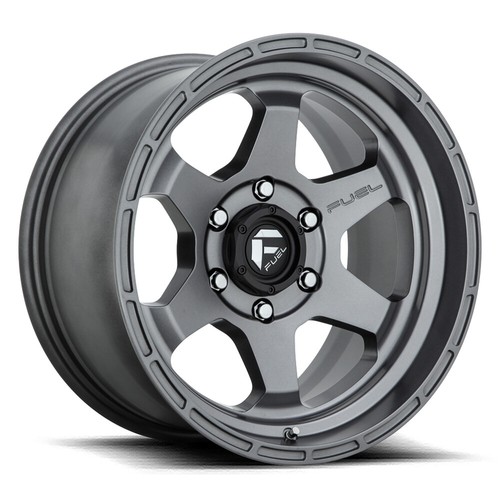 FUEL Shok D665 Rim 18X9 6x139.7 Offset 1 Matte Gunmetal (Quantity of 1 ...