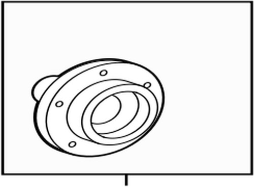 43502-0C031 Toyota Hub, rear axle, rh 435020C031, New Genuine OEM Part ...