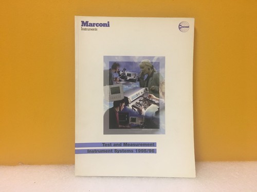 Marconi Test and Measurement Instrument Systems 1995/1996 | eBay