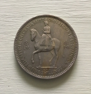 1953 Five Shilling Coin for sale | eBay