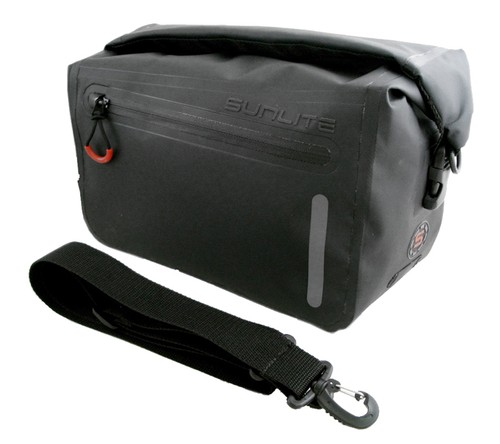 BAG SUNLITE RACKPACK WATERPROOF MEDIUM BLACK with SHOLDER STRAP | eBay