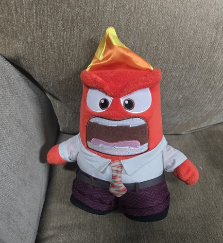 Disney Tomy Inside Out Anger Plush Talking 9" | eBay