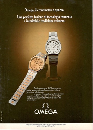 Omega Constellation Quartz Advertisement 1 Page 1979 Original 6N Watch ...