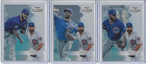 2017 Topps Gold Label Class Lot 1-2-3 Set Jake Arrieta | eBay