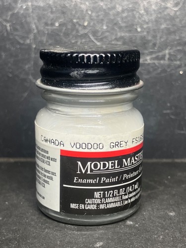 Testors Model Master Canada Voodoo Grey 2039 Gloss Enamel Paint .5 oz ...