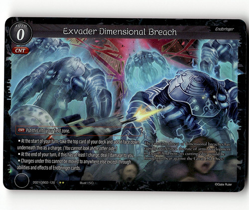 FOIL - Gate Ruler Exvader Dimensional Breach Onslaught of the Eldritch Gods | eBay
