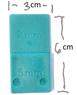 70mm x 70mm x 2mm SQUARE SHIMS PLASTIC | Grelly UK