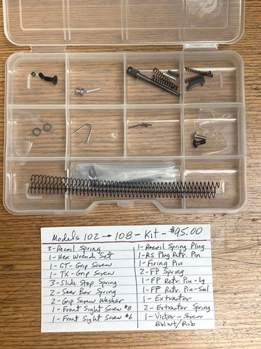 High Standard Factory Parts-Essential Parts Kit-Models 102 108- NEW | eBay