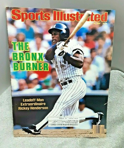 Sports Illustrated July 28 1986 Rickey Henderson New York Yankees ...