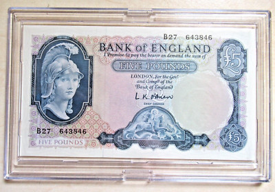 Bank Of England 5 Note for sale | eBay