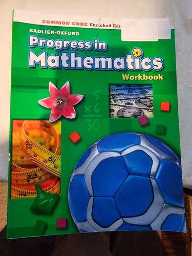Progress in Mathematics 2014 Common Core Enriched Edition Student | eBay