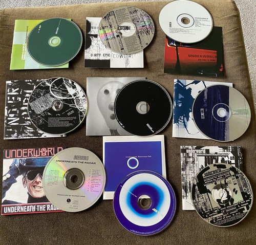 Underworld CD Collection, 9 CD’s No Jewel Cases | eBay
