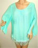 Unique Spectrum Women Plus Size 1x 2x 3x Hi Lo Chiffon Tunic Top Blouse ...