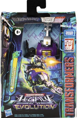 Transformers Legacy Evolution Deluxe Class Insecticon Bombshell In Hand ...