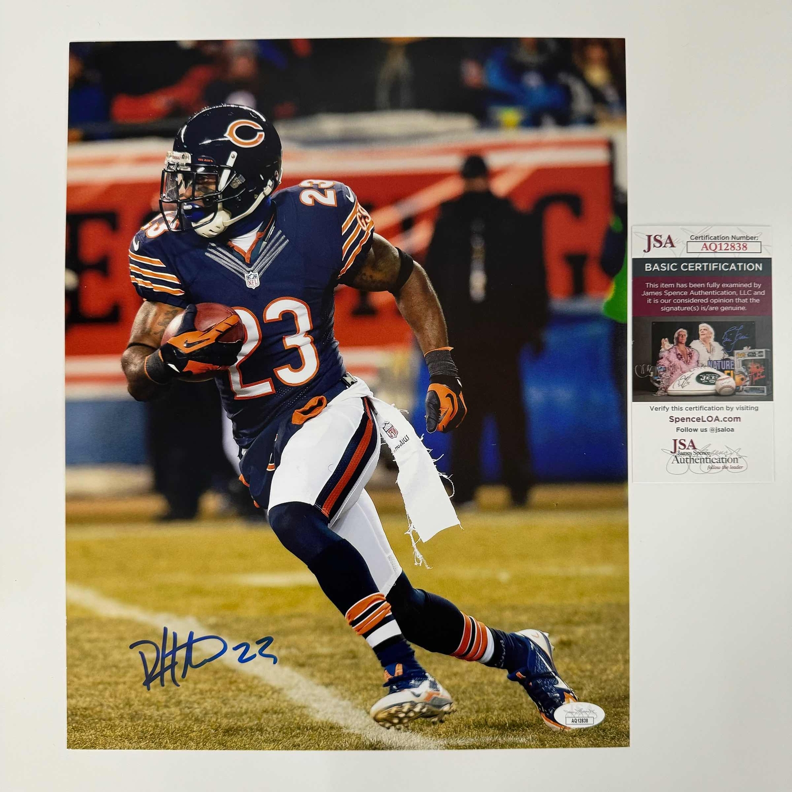 Devin Hester Autographed Memorabilia | Signed Photo, Jersey ...