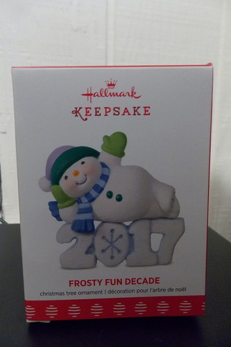 Vintage Hallmark Frosty Friends Frosty Fun Decade 2017 #8 in Series NIB ...