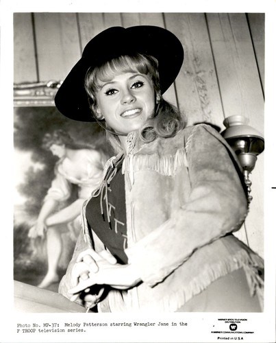 BR48 Rare Original Photo MELODY PATTERSON F Troop Sexy Wrangler Jane ...