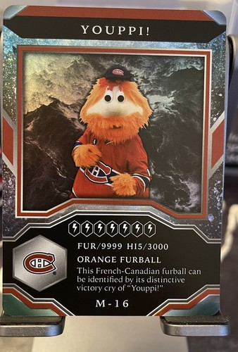 2021-22 MVP Mascot Gaming Cards #M-16 Youppi! - Montreal Canadiens | eBay