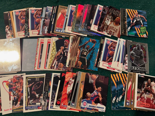 Huge Lot of Dennis Rodman Basketball Cards: 200-Count Box 70% Full! | eBay