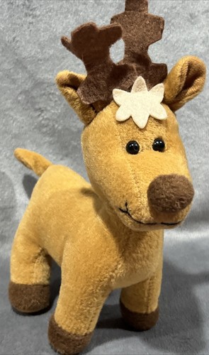 Oriental Trading Co Jesus is Deer To Me Reindeer Plush Stuffed Animal ...