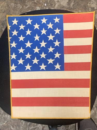 Vintage USA American Flag Back Patch | eBay