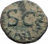 CLAUDIUS Authentic 42AD Rome Food MODIUS Original Ancient Roman Coin ...