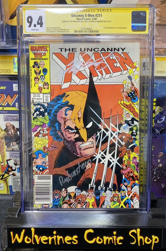 The Uncanny X-Men #211 Newsstand Variant (Marvel Comics November 1986 ...