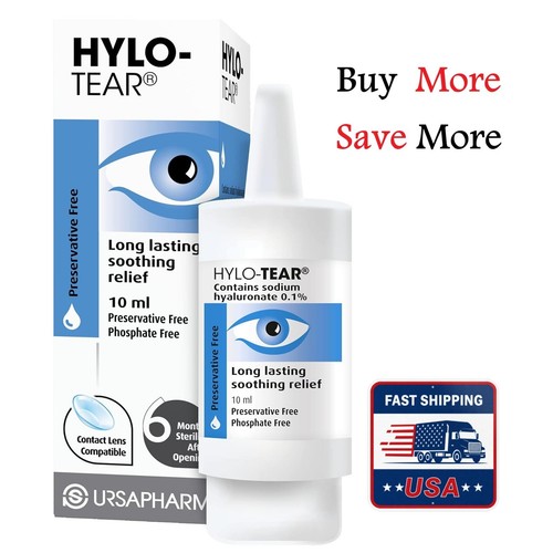 Hylo-Tear Long Lasting Eye Drops 10mL. Preservative Free. Exp. July ...