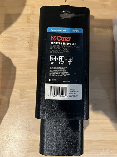 Curt 45408 Reducer Sleeve Set 3" to 2.5" to 2" Shanks (2 pc) | eBay