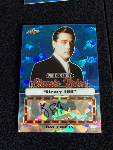 2020 Leaf Metal Pop Century Autograph Auto Classic Roles Ray Liotta 7/ ...