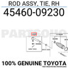 45460-49085 Toyota Rod assy, tie, rh 4546049085, New Genuine OEM Part ...