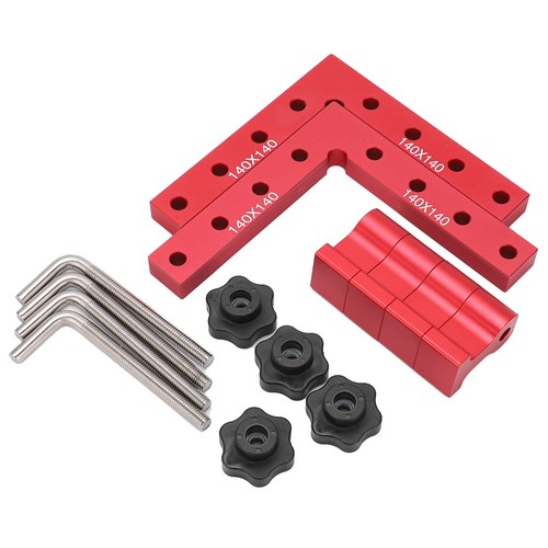 Square Positioning Ruler Kit Aluminum Alloy Right Angle 90 Degree ...